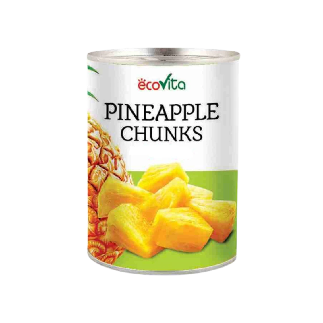 CANNED PINEAPPLE CHUNKS ECOVITA